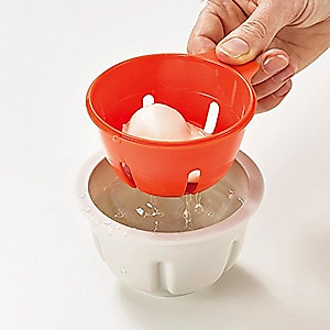 Joseph Joseph M-Cuisine Microwave Egg Poacher, Orange