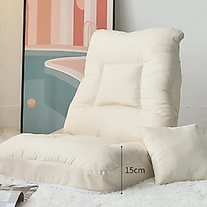 NAHDU Foldable Sofa can Accommodate Backrest Floor Tatami Balcony Chairs (Color : E, Size : As Shown)