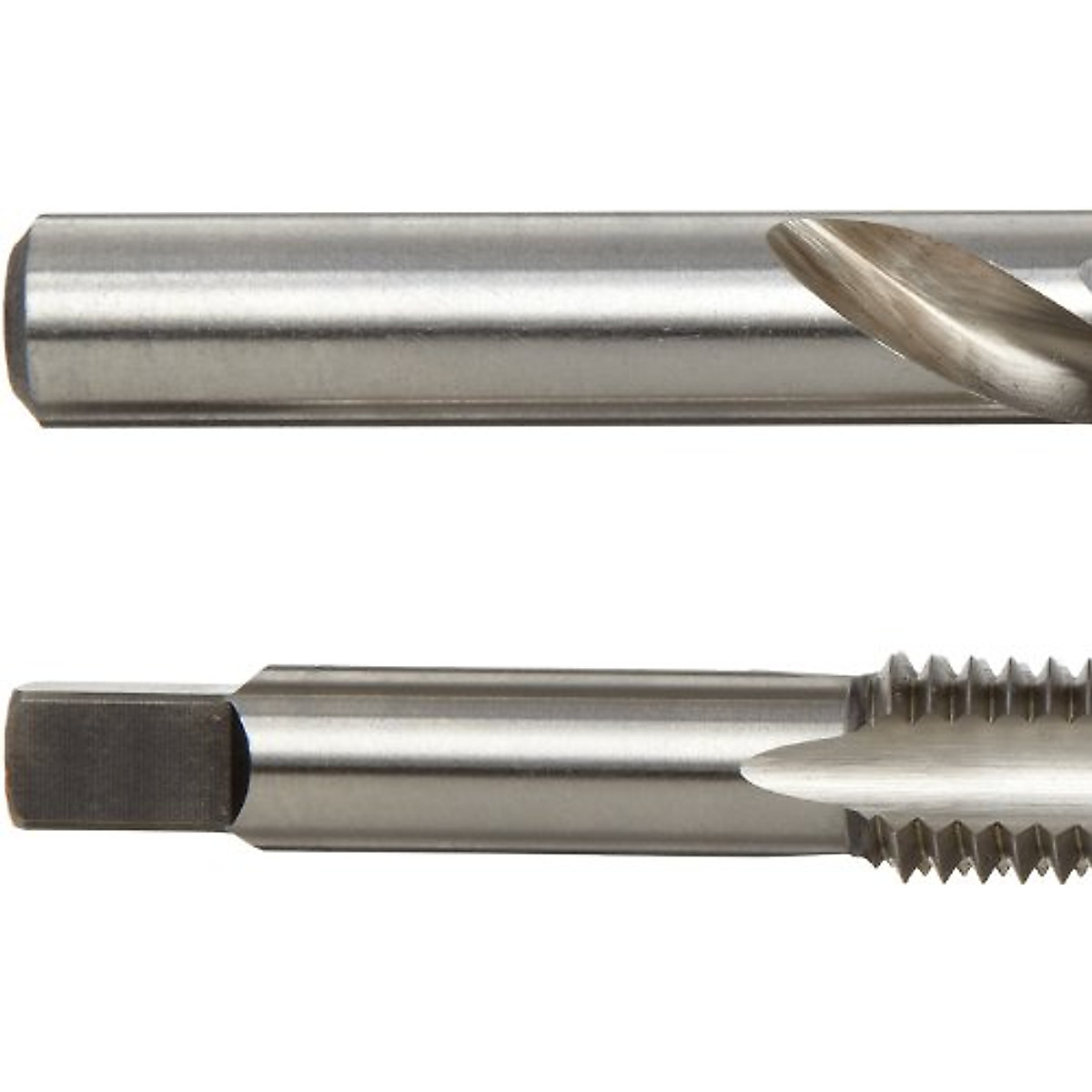 Chicago Latrobe 52580 HT18 High-Speed Steel Jobber Length Drill Bit and Hand Tap Set with Metal Case, Uncoated (Bright) Finish, Wire Size, Letter, Inch, 18-Piece, #6-32 to 1/2"-13 Tap Sizes