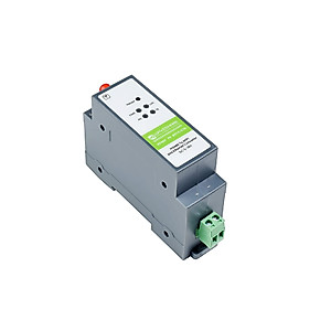 waveshare RS485 to WiFi/Ethernet Module, Modbus MQTT Gateway, Rail-Mount RS485 Serial Server, with RS485, WiFi and Ethernet Ports, Support RS485 to WiFi, RS485 to Ethernet, Ethernet to WiFi, etc.