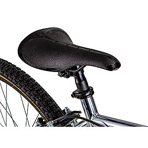 Schwinn Predator Team 24 Freestyle BMX Bike, Throwback 1983 Design, Single-Speed Drivetrain, Hi-Ten Steel Frame, Rattrap Pedals, Front and Rear Caliper Brakes, 24-Inch Gum Wall Tires, Chrome