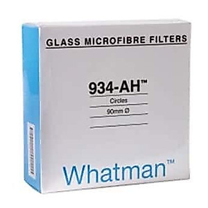 Whatman 1827-090 Whatman 1827-090 934-AH Glass Microfiber Filters, 9.0 cm Diameter (Pack of 100)