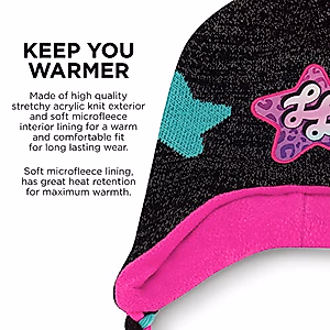 Nickelodeon Girls Winter Hat and Kids Gloves Set, That Girl Lay Lay Beanie For Ages 4-7