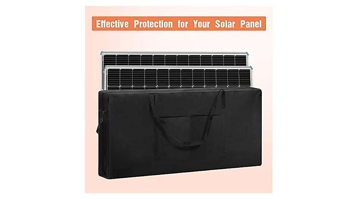Yoyong Solar Panel Storage Bag, Carry Bag for RV Solar Panel Kits ...