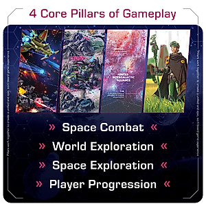 Stars of Akarios Strategy Campaign Board Game, Science Fiction Board Games for Adults & Kids, Epic Legacy Adventure, Cooperative Games (Ages 13+) 1-4 Players