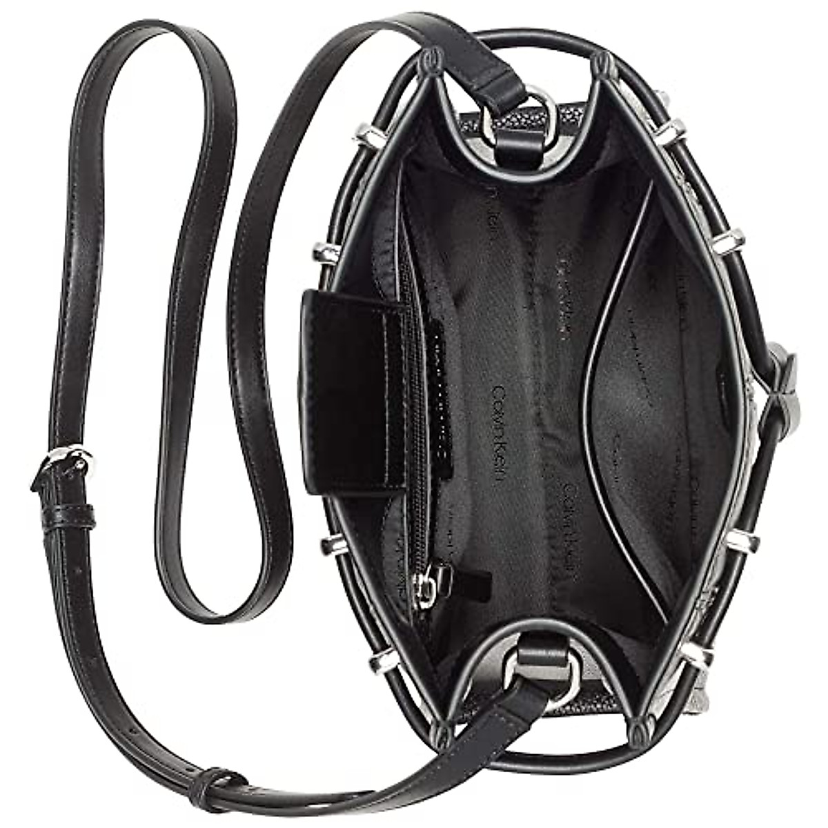 Calvin Klein Fatima Drawstring Bucket Crossbody