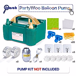 PartyWoo Purple Balloons, 120 pcs 5 Inch Pearl Purple Balloons, Latex Balloons for Balloon Garland Balloon Arch as Party Decorations, Birthday Decorations, Wedding Decorations, Baby Shower Decorations