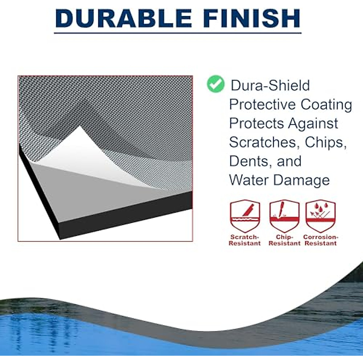 Rush Creek Creations, Fishing Rod Holder for 12-Rods, Fishing Pole Holder for Garage, for Fishing Gear, Pole, Rod, Tackle Box, Holistic Fishing Rod Storage, 12 Freshwater Rod Clips, Big Wheels, Black