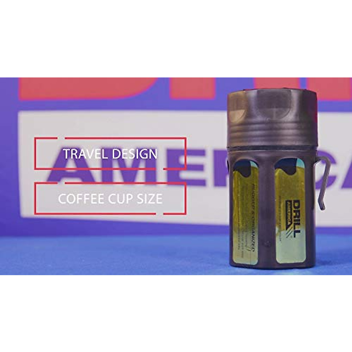 Drill America - D/A29J-CO-PC 29 Piece M42 Cobalt Drill Bit Set in Round Case (1/16" - 1/2" X 64ths), D/ACO Series