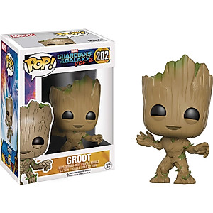 Marvel: Guardians of The Galaxy Vol. 2 - Toddler Groot Funko Pop! Vinyl Figure (Bundled with Compatible Pop Box Protector Case), Multicolor, 3.75 inches