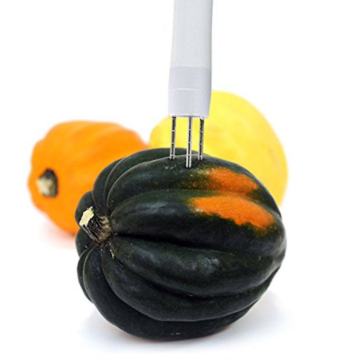 Prep N' Pop Vegetable/Potato Helper - Fork Pierce Hold, Peel Slice Chop, Release