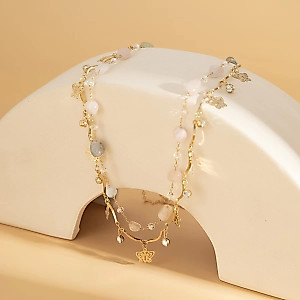 Butterfly Waist Chain with Crystals Gold Sexy belly chains Rhinestone Adjustable beach bikini Body Chain for Women Girls Stomach Jewelry Chain Summer , Rave Jewelry Gift