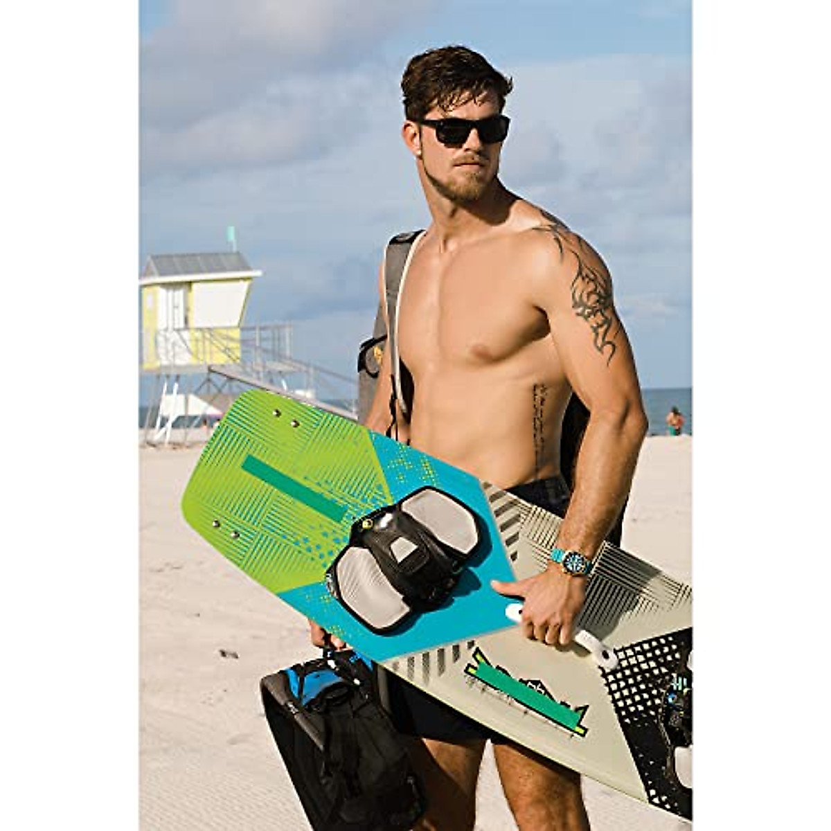 Citizen Promaster Dive Eco-Drive Watch, 3-Hand Date, ISO Certified, Luminous Hands and Markers, Rotating Bezel, Teal/Gold Tone