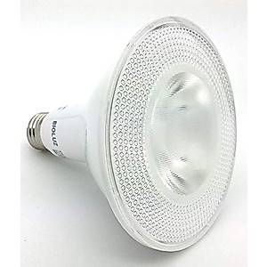 Bioluz LED 4 Pack PAR38 LED Light Bulb 90 CRI 12W = 100-120 Watt Replacement, Soft White 3000K, Dimmable Light Bulbs Flood Lights Outdoor/Indoor UL Listed Light Bulbs Title 20 High Efficacy LED Bulbs