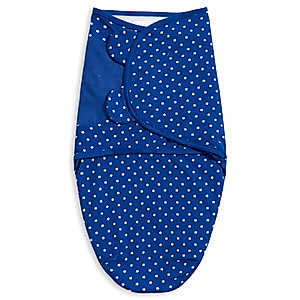 3 Pack Baby Swaddle 0-3 Months - Infant Adjustable Newborn Swaddles Blanket Baby Girl Boy, Swaddling Wrap Blanket Sleep Sack for Newborn-Blue