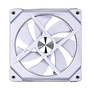Lian Li UNI Fan SL V2 RGB Revolutionized Daisy-Chain ARGB Fan 140mm Single Pack White SL140V2-1W
