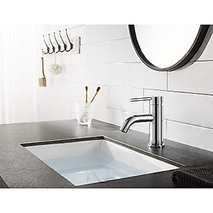 Kingston Brass LS8221DL Concord Bathroom Faucet, Polished Chrome, 2.13 x 4.88 x 6.13