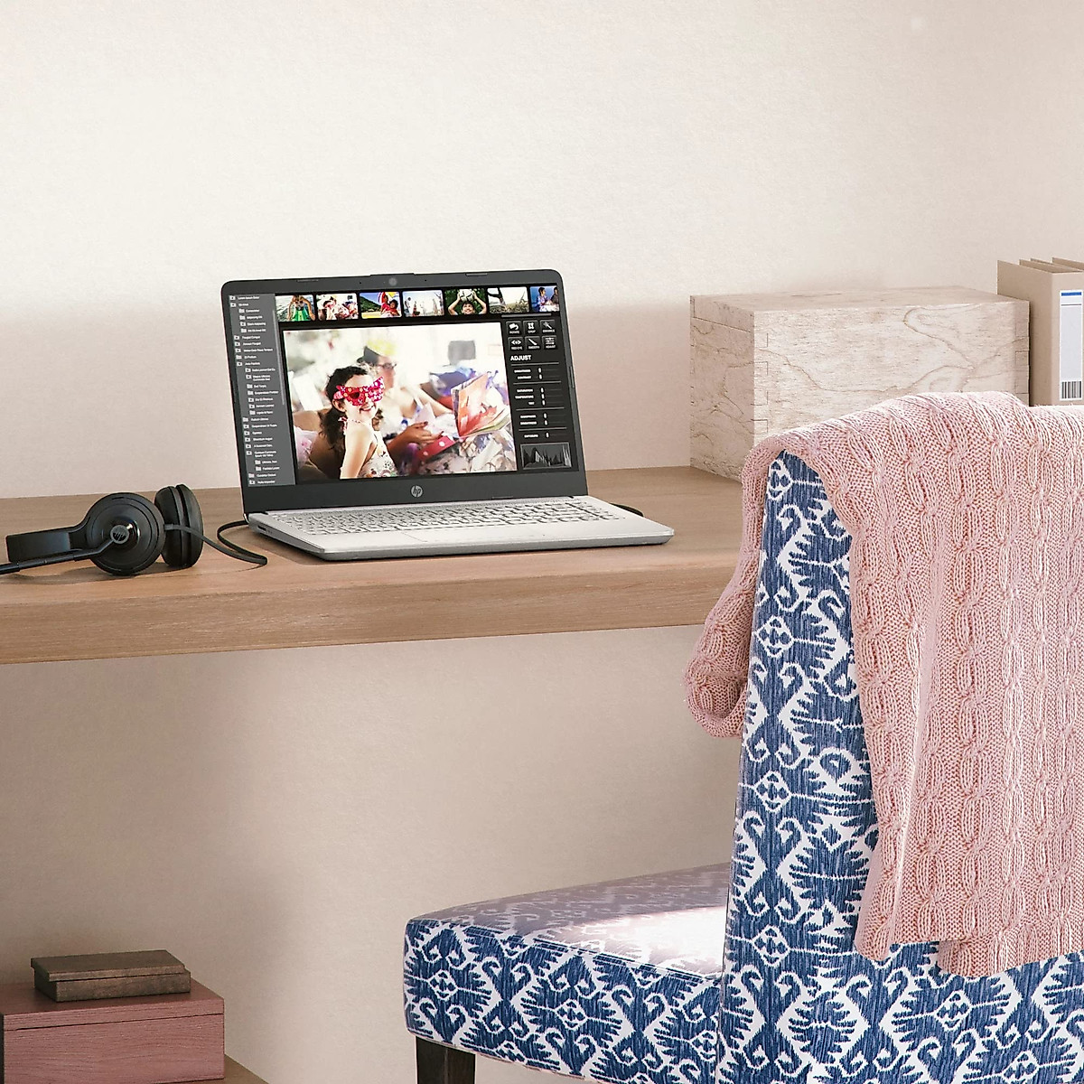 HP Pavilion Laptop (2022 Model), 14" FHD IPS NonTouch Display, AMD Ryzen 3 3250U, 8GB RAM, 128GB SSD, Micro-Edge, Thin & Portable, Micro-Edge & Anti-Glare Screen, Long Battery Life, Win 11