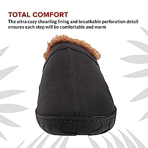 Flojos Unisex Que Slippers Black/Brown 7 M