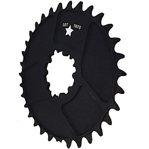USA Made 32T Oval BB30/GXP SharkTooth Pro Mountain Chainring Made in USA (32 Tooth Oval Ring) CNC Machined …
