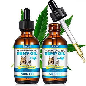 Uruses Oil for Dogs and Cats, Premium Organic Natural Stress Relief, Organic Pet Oil Helps Anxiety Stress Pain, Separation, Sedative-Free - 60ml (2 Pack, 60 ml)