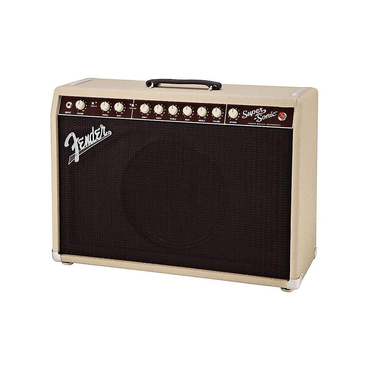 Fender Super-Sonic 22 22-Watt 1x12-Inch Guitar Combo Amp - Blonde