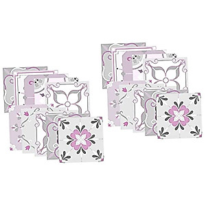 LIFKOME 20 Pcs Pink Tiles Bedroom Tile Flooring Vinyl Floor Tile Floor Tiles Stickers Pink Marble Decor Home Furniture Decor Tile Removable Sticker Floor Tile Sticker for Home Tile Decor