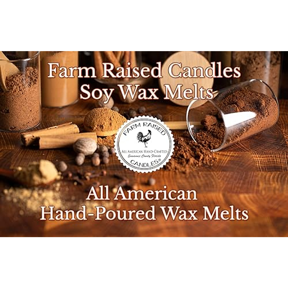 Wax Melts, 16 Oz - with 5 Scented Options Including Fall Spice, Vanilla, Cinnamon Caramel, Pecan Waffles and Apple - Soy Candle Melting Warmer Cubes with Natural Scent and Non Toxic Ingredients