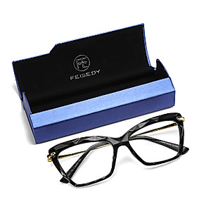 FEISEDY Cat Eye Glasses Frame Clear Lenses Eyewear Women B2440