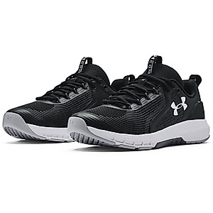 Under Armour Men's Charged Commit Tr 3, Black (001)/White, 10.5 M US