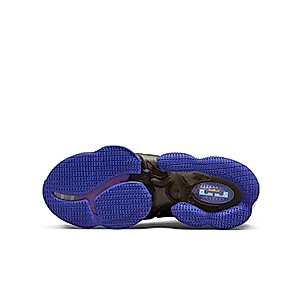 Nike Men's Lebron 19 Basketball Shoes, Black/University Gold Noir, 8.5