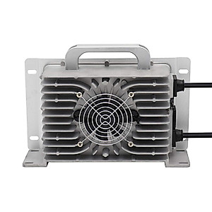 36V 18A Golf Cart Battery Charger for 36 Volt Club Car/Yamaha with Crowsfoot Style Connector Crows Foot Plug Waterproof IP68