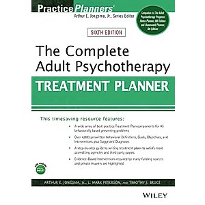 The Complete Adult Psychotherapy Treatment Planner (PracticePlanners)