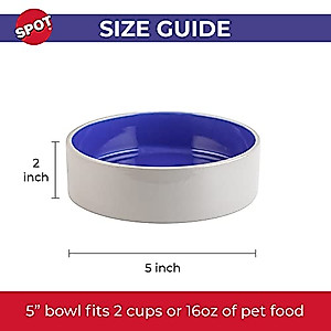Ethical 4.75-Inch Stoneware Crock Dog Dish (6115)