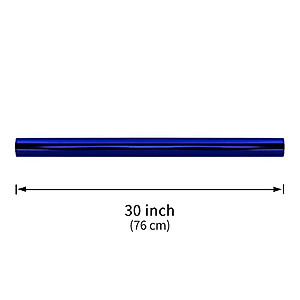 RUSPEPA Royal Blue Metallic Wrapping Paper - 81.5 Sq Ft - Solid Color Paper Perfect for Wedding,Birthday,Christmas,Baby Show - 30 inches x 32.8 feet