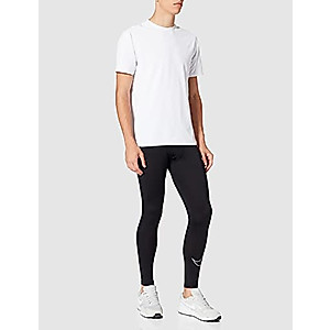 Nike Pro Dri-FIT Men's Tights(Black/White, Medium)
