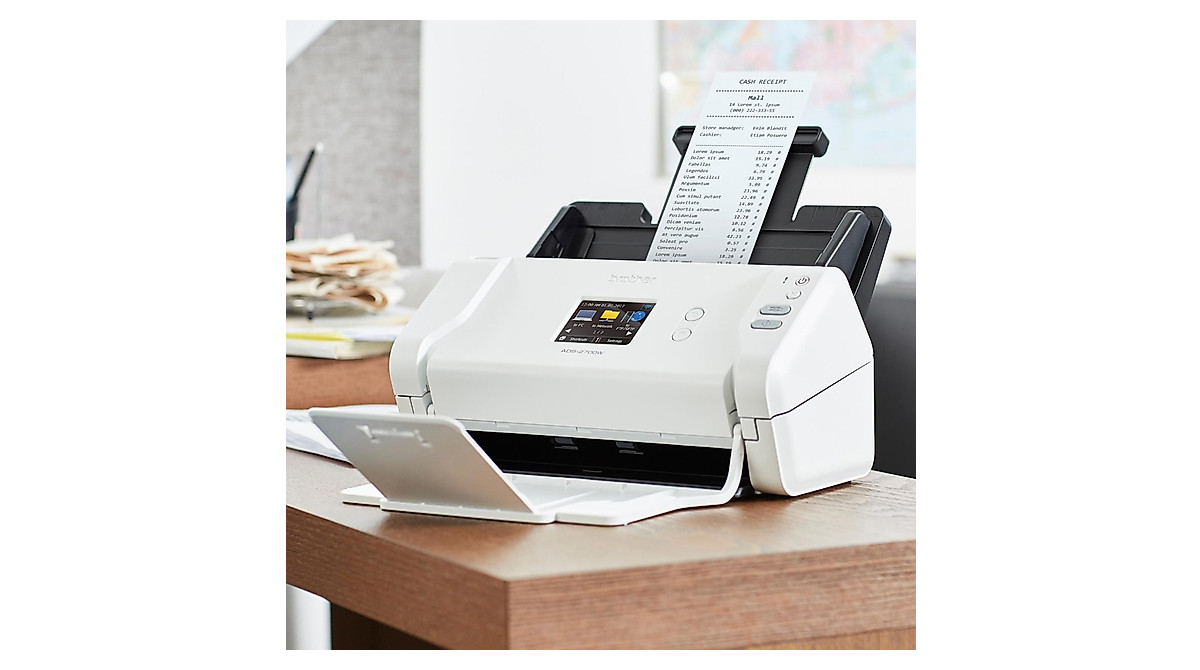 Brother ADS-2700W Wireless Desktop Scanner with Touchscreen