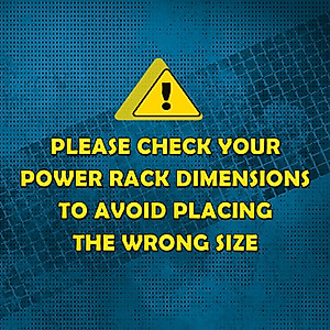 A2ZCARE Weight Plate Holder - Attachment Power Cage Rack for Power Rack - Weight Plates Storage Fit 2-inch Olympic Weight Plates (Weight Plate Holder for Rack 3x2 (inch) - Pair)