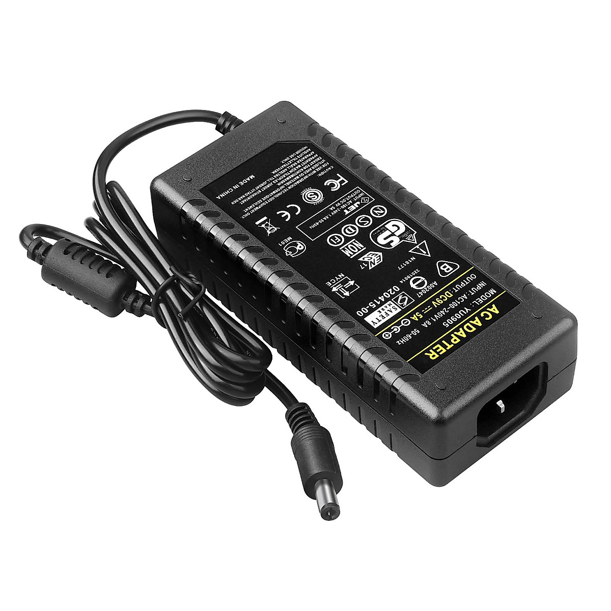 LeTaoXing 9V 5A Power Adapter Supply AC 100V~240V to DC 9 Volt 45W 5amp 9V/5A Converter Transformer with 5.5x2.5mm Plug Cord for Electrical Products