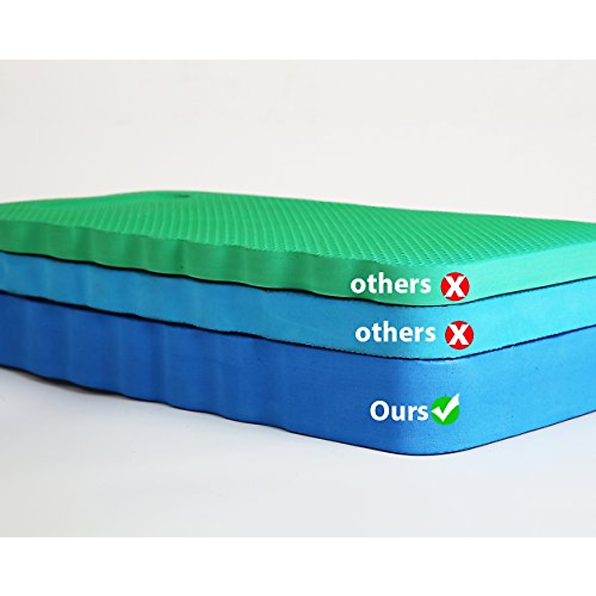 Kneeling Pad Thick Extra Large High Density Foam Comfort Kneeling Pad for Work Gardening Yoga Exercise Garden Knee Pad