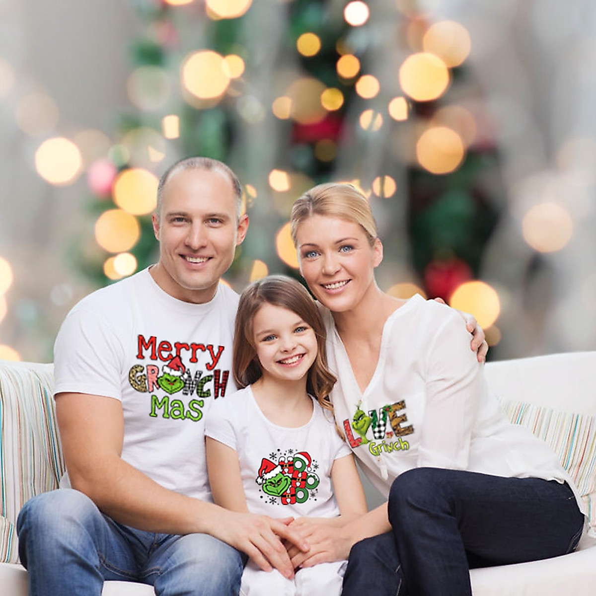 12 Sheet Christmas Heat Transfer Vinyl Decals Cute Cartoon Iron On Transfers Stickers Christmas HTV Vinyl Iron on Patches Designs for T-Shirts Clothing Bags DIY Decorations