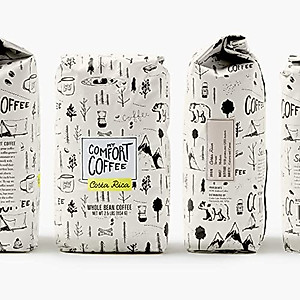 Mt. Comfort Coffee Costa Rica Medium Roast, 2.5 lb Bag - Sourced From Local, Costa Rican Coffee Farms - Roasted Whole Bean