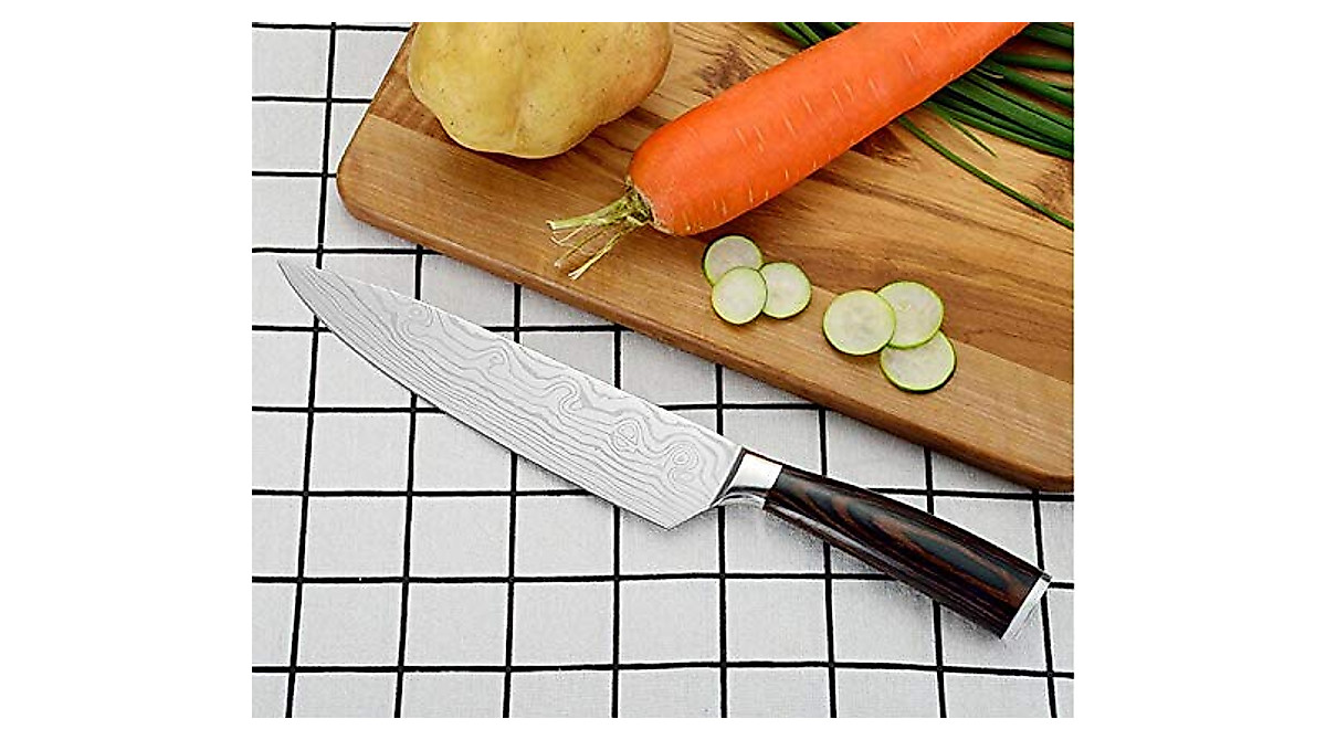 Professional 8 Inch Chef's Knife - Extra Sharp & Durable