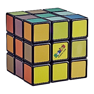 Rubik's Impossible Puzzle; Original Rubik's Product; 3 x 3 Lenticular Puzzle; Rubik's Cube Color Change Puzzle for Kids Ages 8 and Up (E8069)