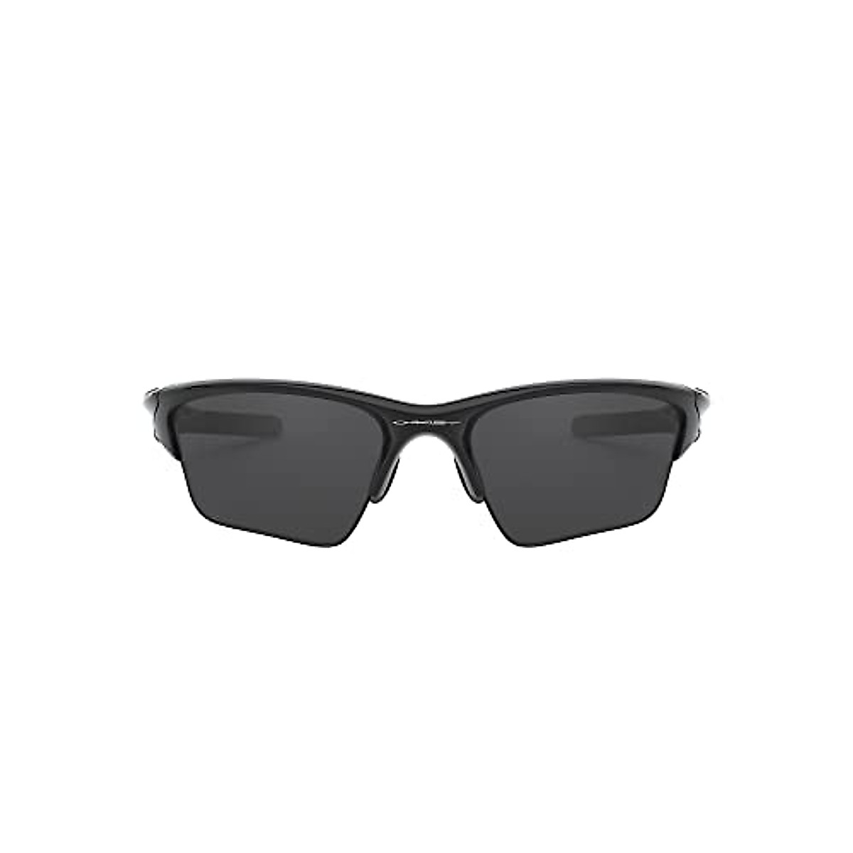 Oakley Men's OO9154 Half Jacket 2.0 XL Rectangular Sunglasses, Polished Black/Black Iridium, 62 mm + 1