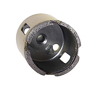 1 3/8 Diamond Concrete Hole Saw Masonry Core Drill Bit Heavy Duty for Brick, Cinder Block, Pavement, Foundation Walls, Concrete Standard Drill Shank 1-3/8 inch