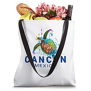 Cancun Summer Vacation Souvenir SeaTurtle Tote Bag