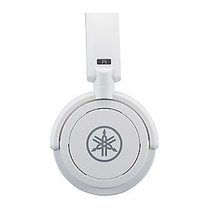 Yamaha HPH-100WH Dynamic Closed-Back Headphones, White