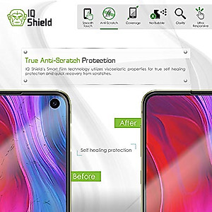 IQShield Screen Protector Compatible with Galaxy S10e 5.8 inch (2-Pack)(Case Friendly) Anti-Bubble Clear TPU Film