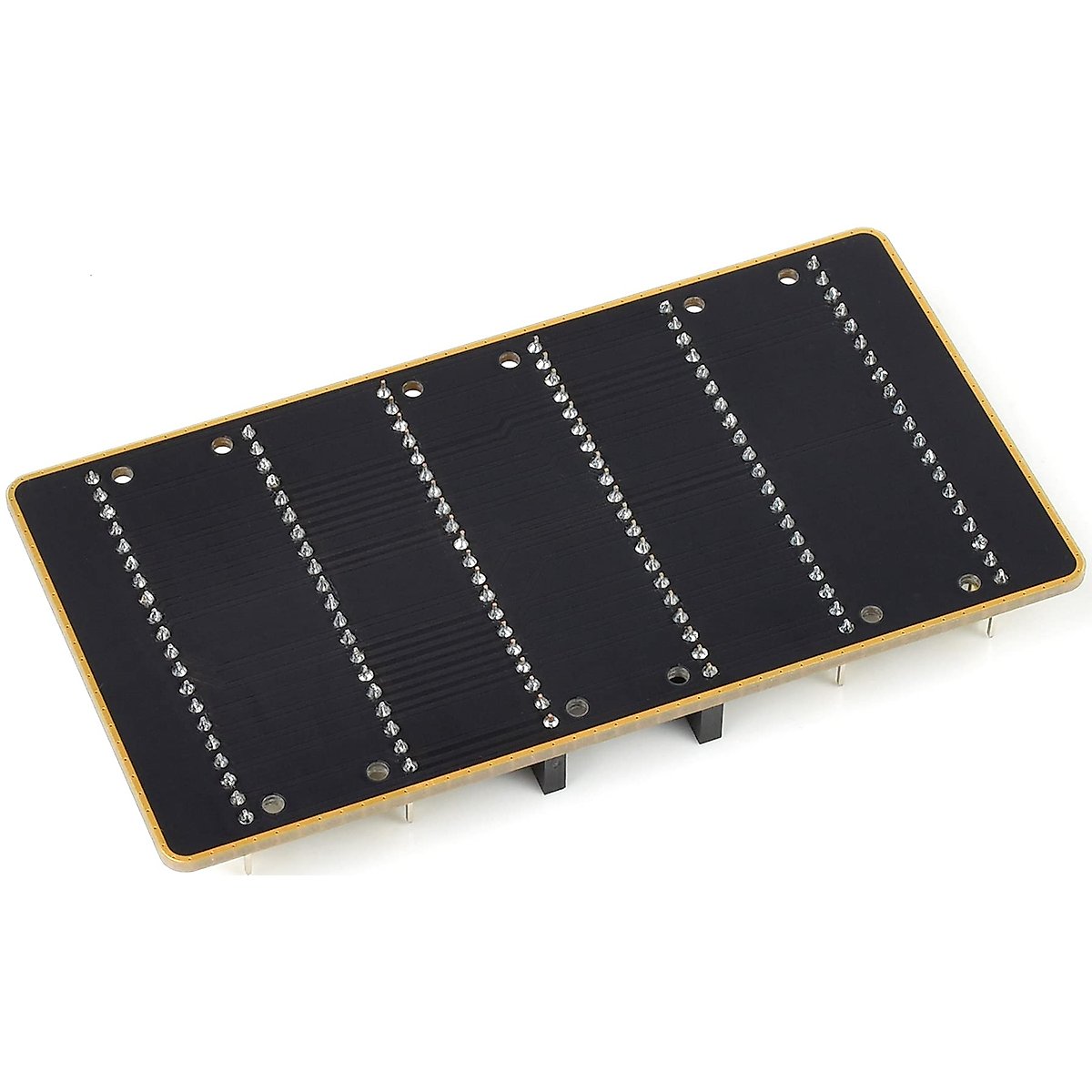 BFab Dual GPIO Expander for Raspberry Pi Pico,Two Sets of 2x20 Male Header for Connecting More Expansion Modules,Direct Attaching or Jumper Wires